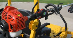 ROPS Trimmer Rack - Power Chute Design